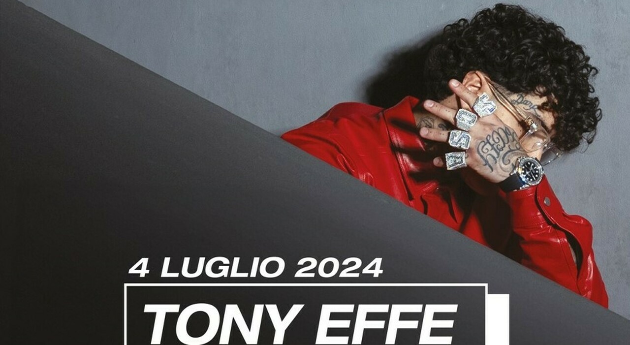 Tony Effe en concert exclusif à Naples pour le Noisy Naples Fest 2024