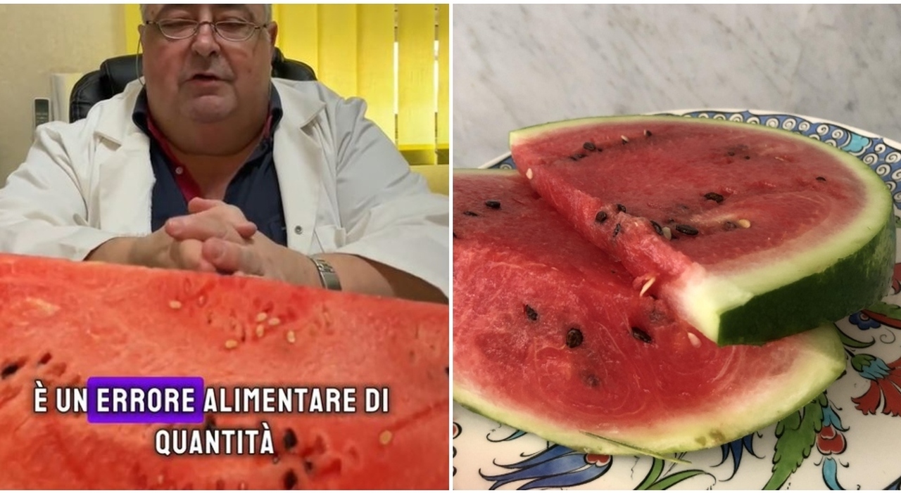Il cocomero è un errore alimentare di quantità? «Una fetta equivale a due banane come calorie ...