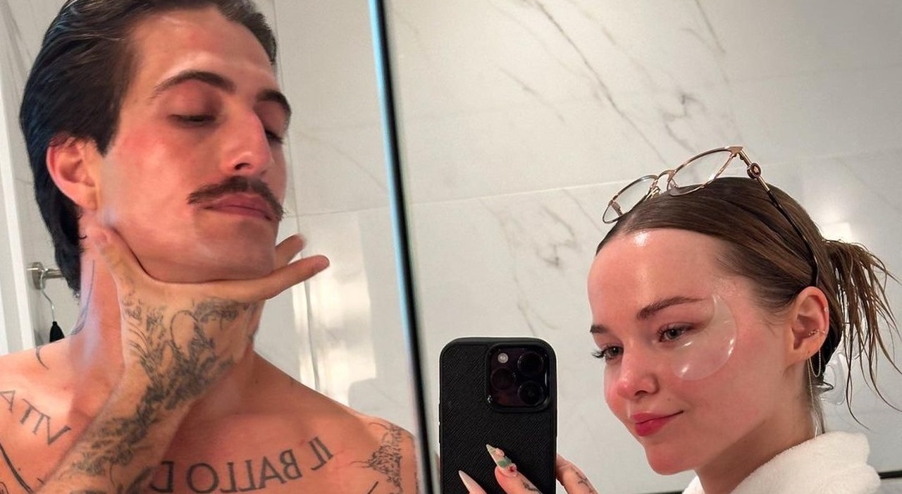Damiano David, un anno d'amore con Dove Cameron: «Vorrei averti ...