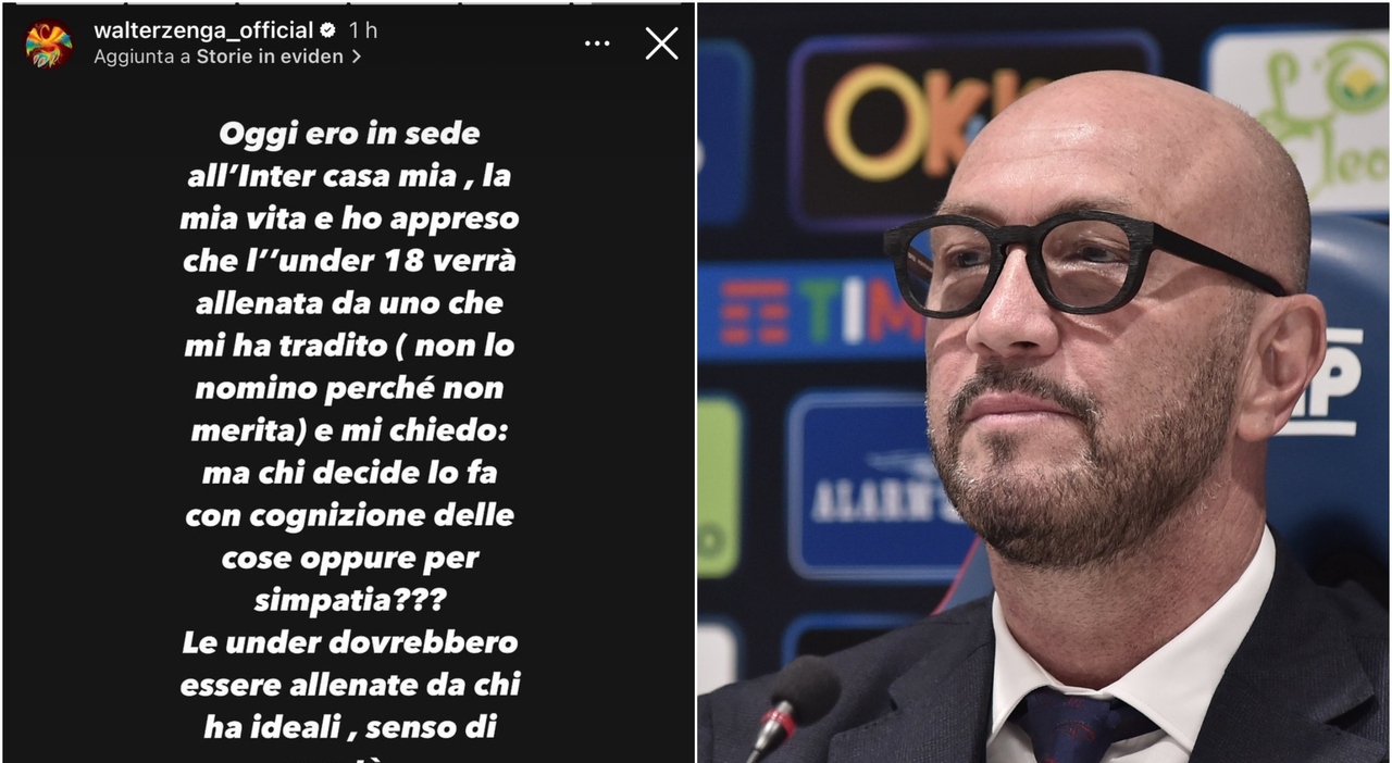 Walter Zenga Criticizes Inter's Decision to Appoint Benito Carbone as ...