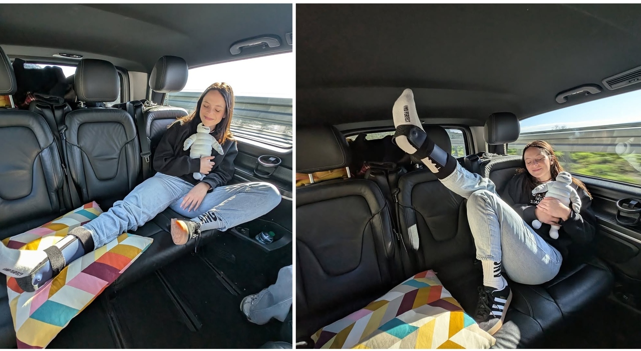 Sanremo 2025, Francesca Michielin si fa male e mette il tutore prima ...