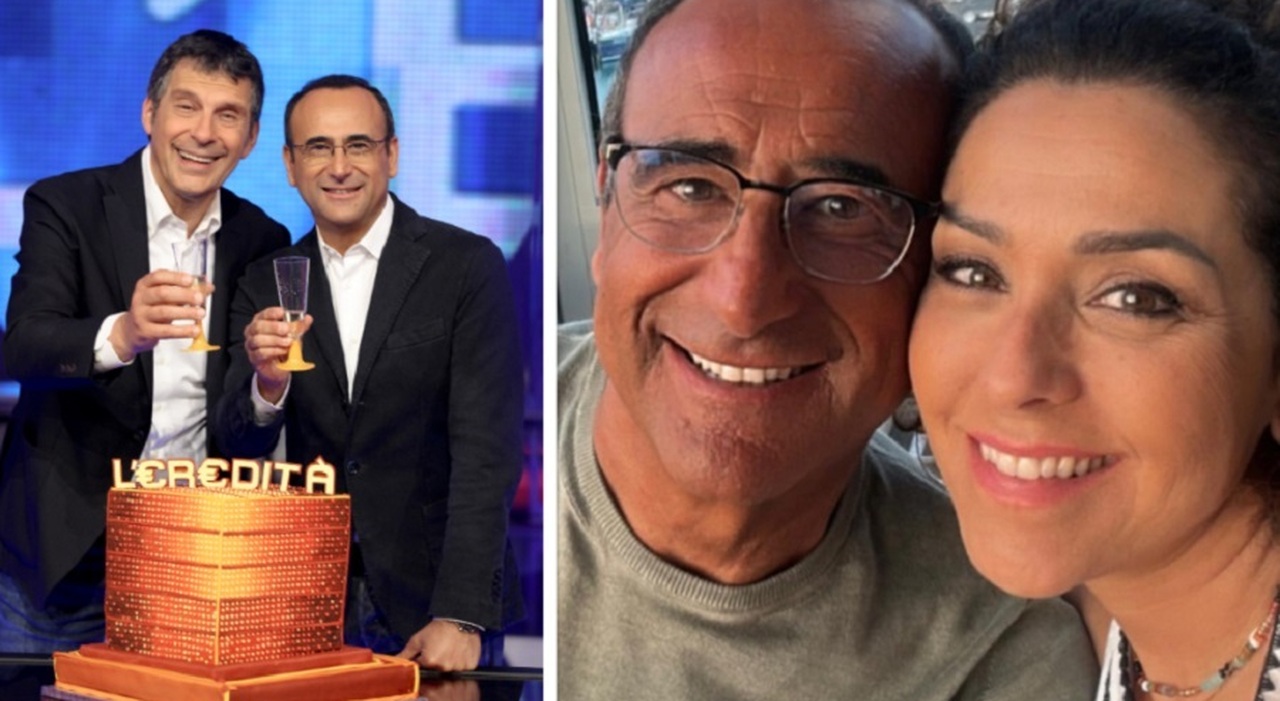 Carlo Conti, la morte del padre, la moglie, il figlio, l'ex 25 anni più ...