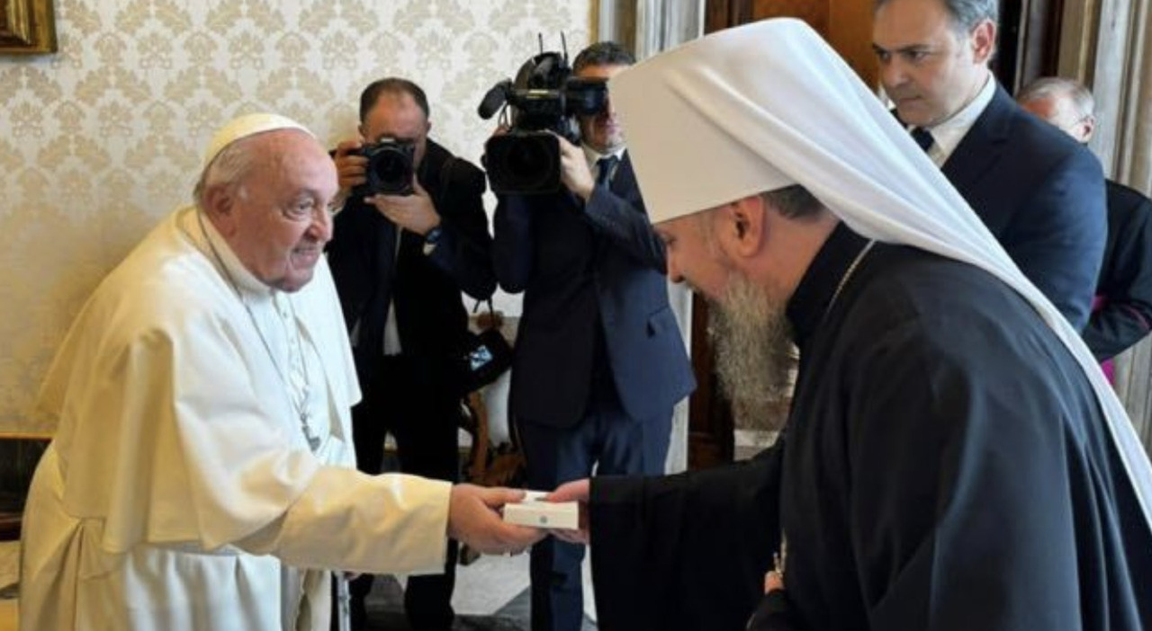 Pope Francis Welcomes Ukrainian Orthodox Leader Epiphanius I for the ...