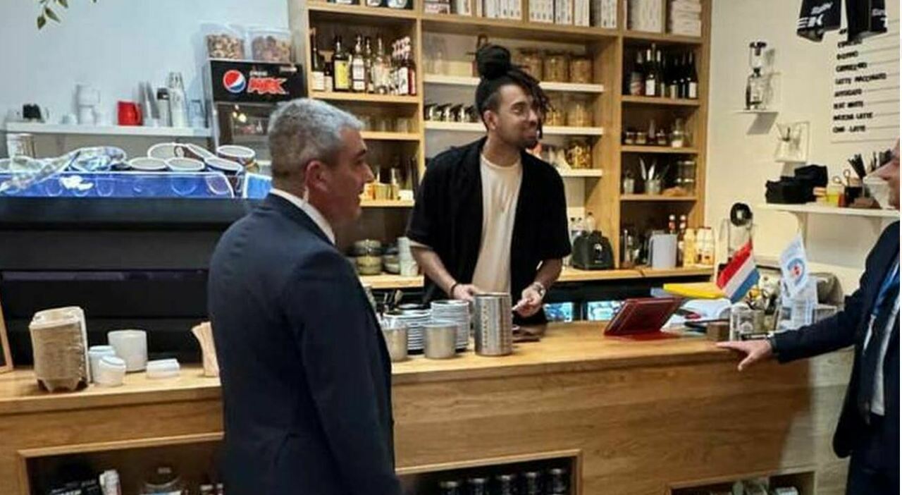 Pope Francis Breaks Protocol for a Coffee Break in Luxembourg