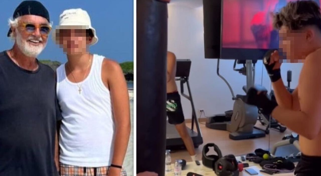 Flavio Briatore rivela sui social come si sfoga il figlio Nathan Falco ...