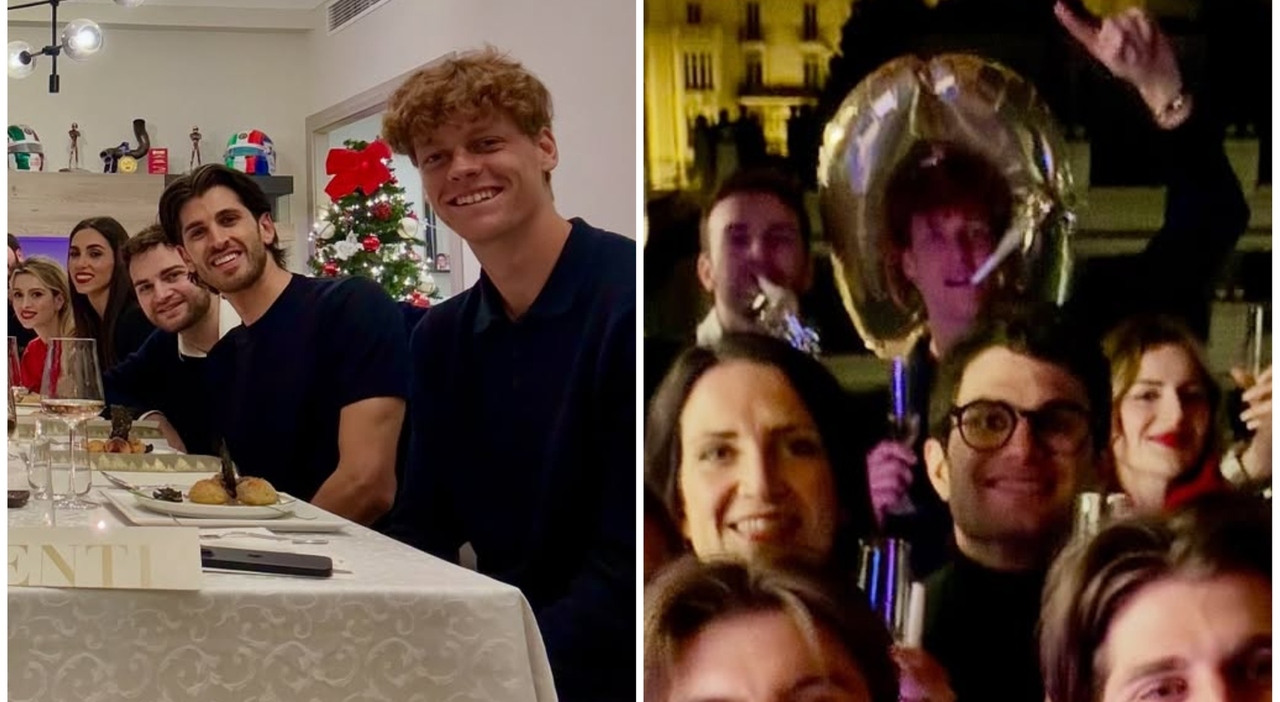 Sinner, Capodanno a Monte-Carlo a casa di Giovinazzi. Lasagne a cena ...