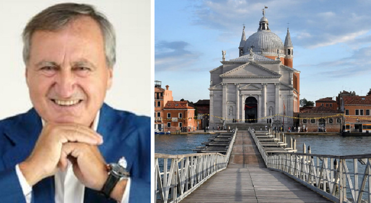 Brugnaro al Redentore | il sindaco di Venezia all' apertura del ponte ... Brugnaro al Redentore | il sindaco di Venezia all' apertura del ponte ...