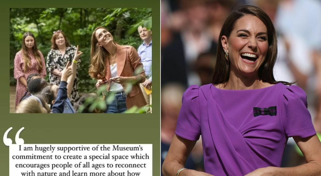 Kate Middleton habla sobre la salud y la naturaleza