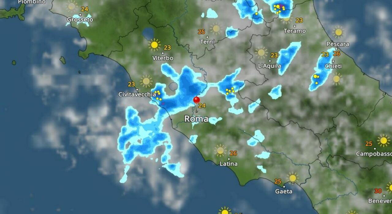 Weather Alert: Storms Expected in Rome