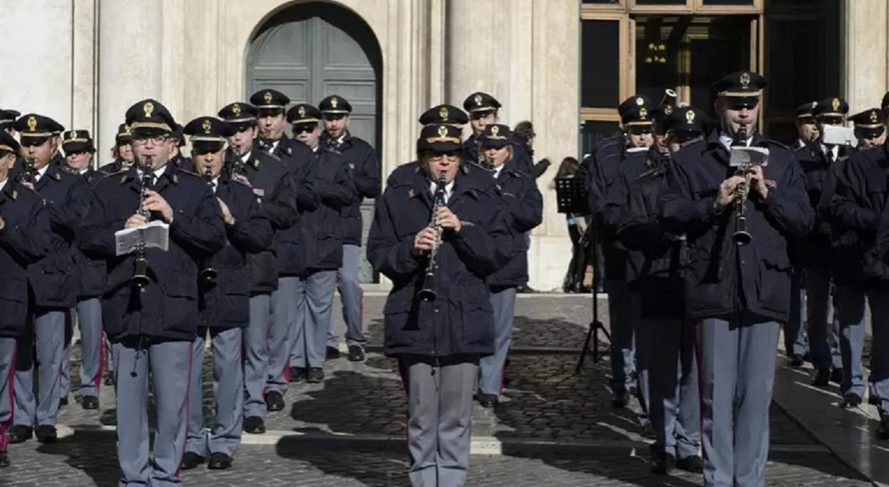 State Police Band Concert at the Baths of Caracalla