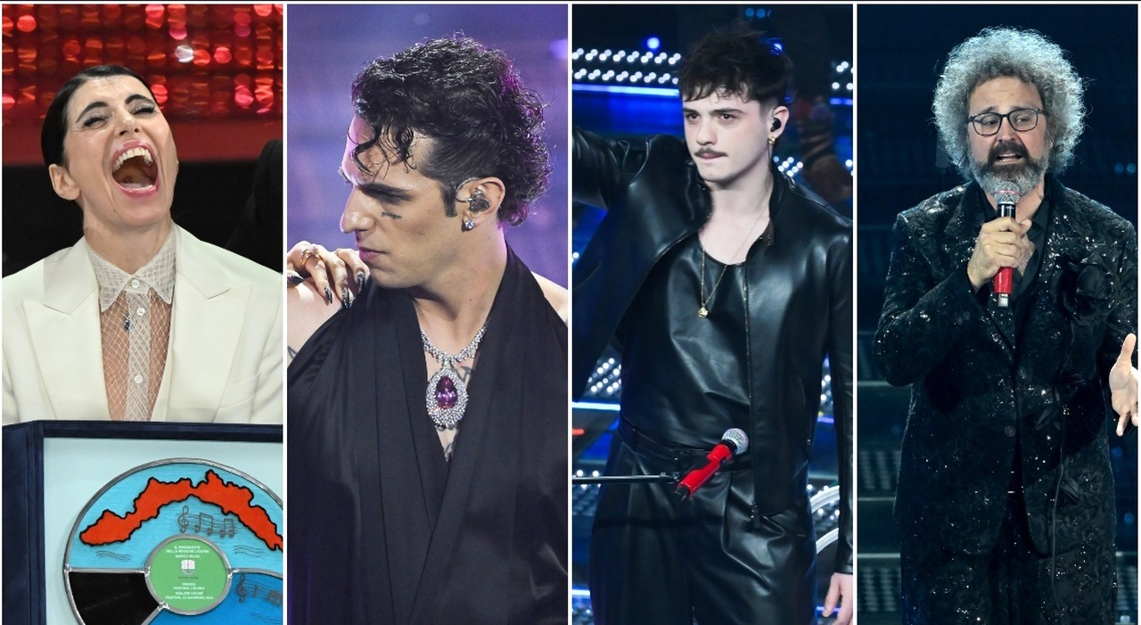 Sanremo 2025, i favoriti: domina Giorgia, Olly outsider, scivola ...