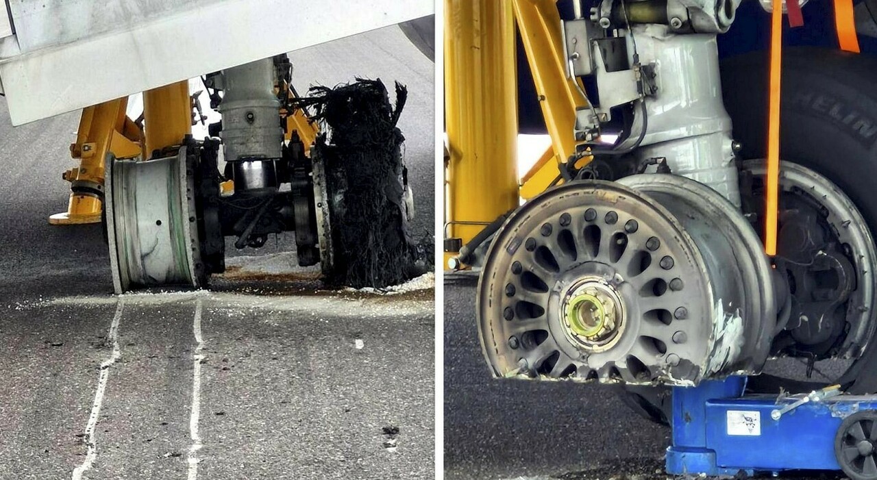 Orio al Serio, l'incidente in aeroporto: le gomme scoppiate, i voli ...