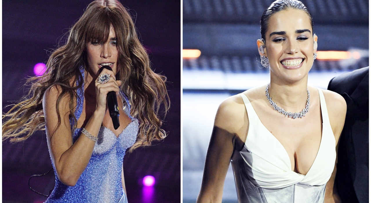 Sanremo 2025, Clara con la frangia per l'ultima serata del Festival: il cambio look della ...