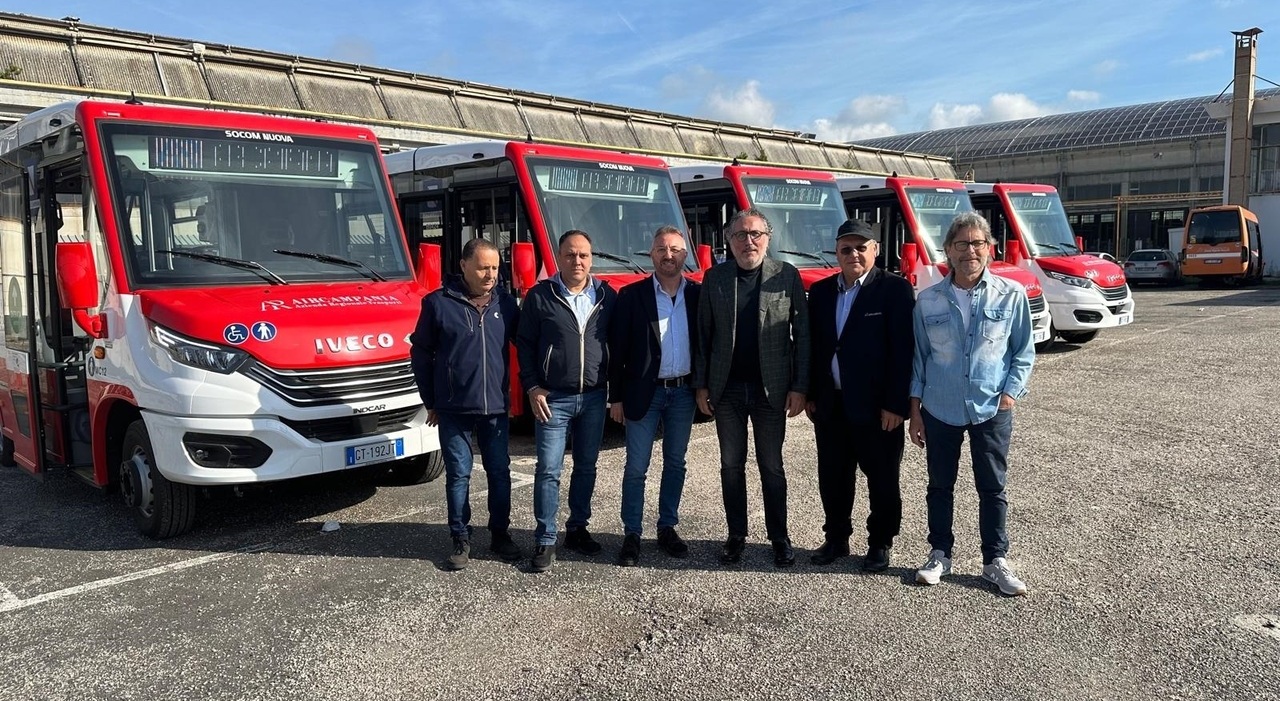 Air Campania Introduces 10 New Methane-Powered Buses in Caserta and ...