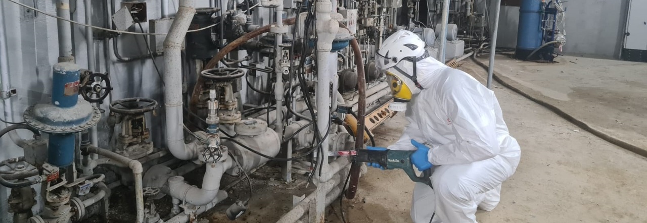 Dismantling the Garigliano Radwaste System