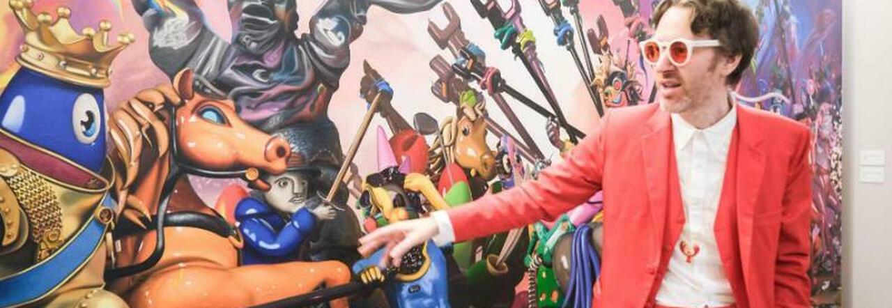 Philip Colbert's Pop Lobster Art Meets the Iconography of Naples ...