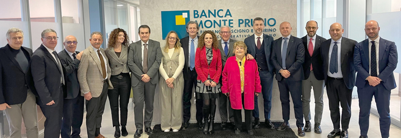 Bcc Monte Pruno: la visita del presidente di Cassa centrale Giorgio ...