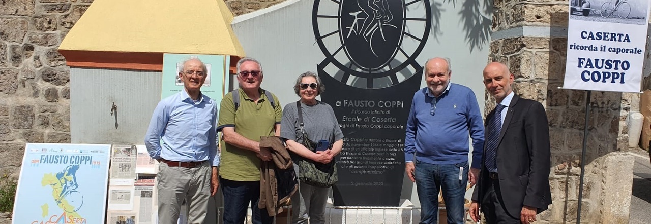 The Heartfelt Story of Fausto Coppi in Caserta: A Visit by Marina Coppi