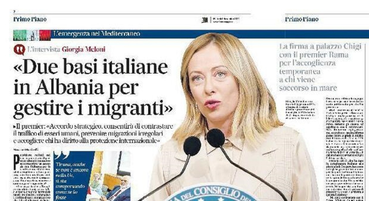 Italia Albania, cosa prevede l'accordo sui migranti: centri per 5 anni ... Italia Albania, cosa prevede l'accordo sui migranti: centri per 5 anni ...