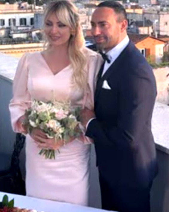 La boda de ensueño de Manila Nazzaro y Stefano Oradei en Villa Miani