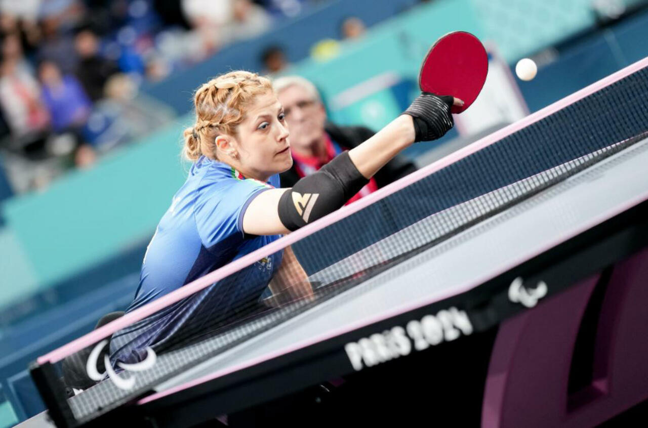 Giada Rossi Wins Gold in Women's Singles Table Tennis at the Paris ...