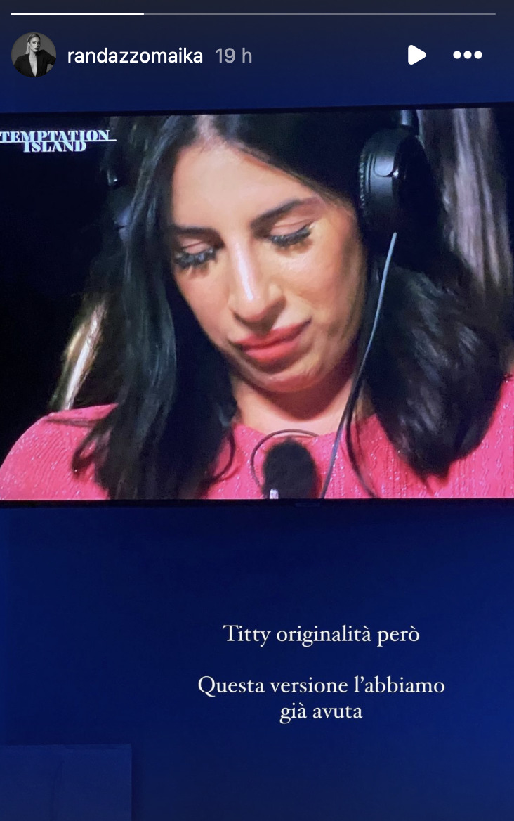 Temptation Island, il commento di Maika Randazzo su Titty è una ...