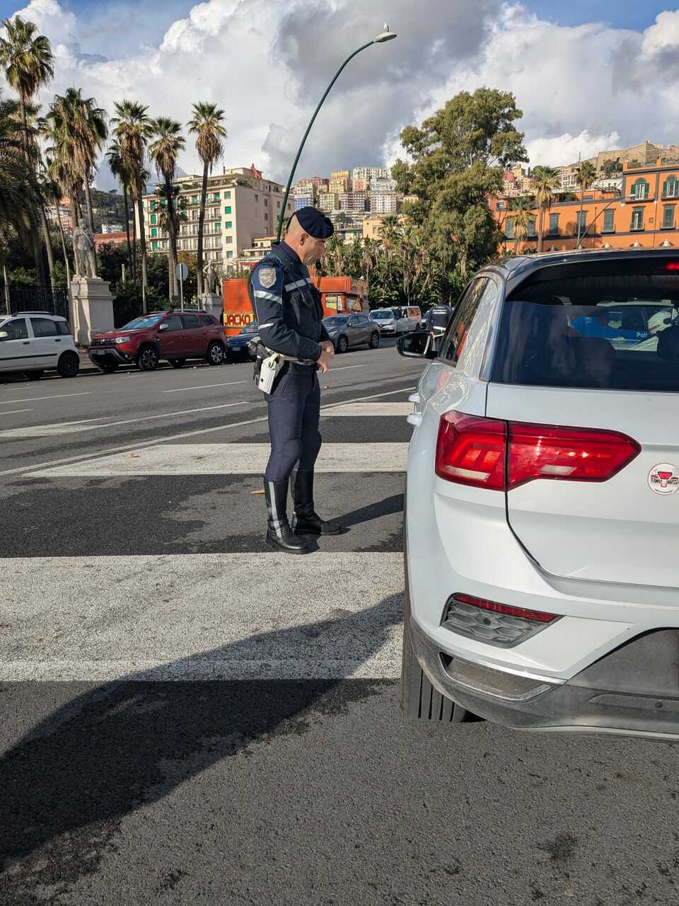 New Traffic Code Enforced in Naples: First Fines Issued
