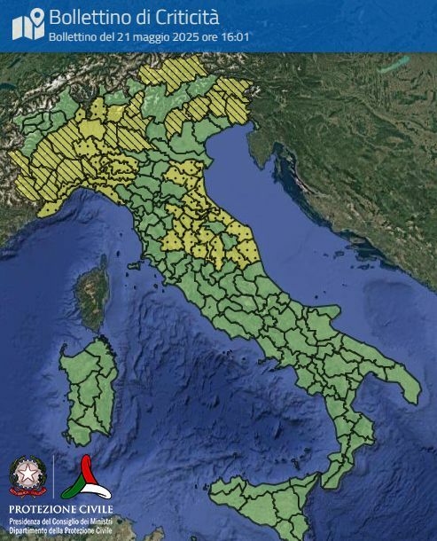 Allerta meteo sull'Italia: pericolo temporali, nubifragi, grandine e vento forte, torna la neve ...