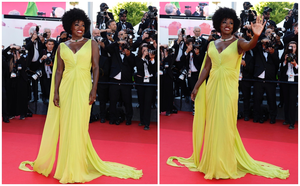 Cannes, le pagelle del red carpet: Gillian Anderson (6), Viola Davis va ...