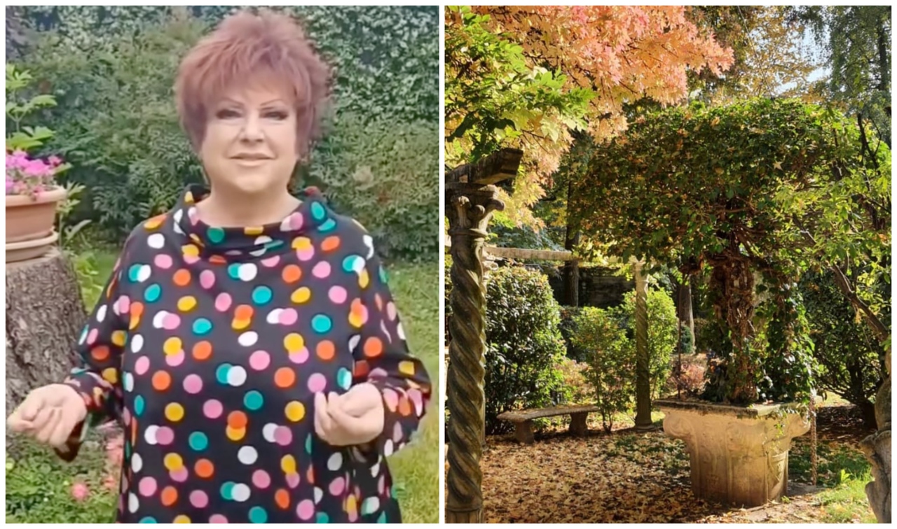 Orietta Berti, la villa in Emilia: il salotto luminoso, il giardino ...